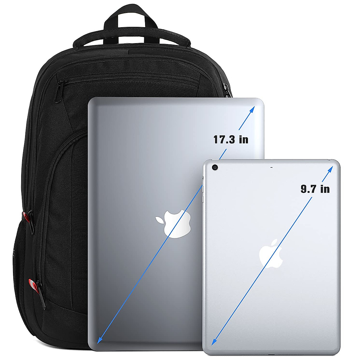 MOMUVO Backpack for Men, School Backpack for Teens/Boys, Laptop Backpack fit 17.3 Notebook with USB Charging port, Anti Theft College Backpack Bookbags for Travel Business Work, Water Resistant