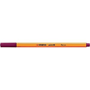 Stabilo Point 88-0.4mm Fineliner - Single Pen - Purple