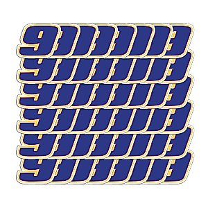 Stickers 48pcs #9 Car Skateboard Chase Bumper Elliott Phone Case Bike Bedroom Laptop Hard Wall Decoration Water Bottles Hat Motorcycle for Kids Teens Adults