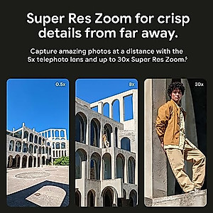 Google Pixel 7 Pro - 5G Android Phone - Unlocked Smartphone with Telephoto/Wide Angle Lens, and 24-Hour Battery - 256GB - Obsidian