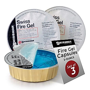 Swissmar F65200 Fire Gel Cans, 3-Ounce, Set of 3