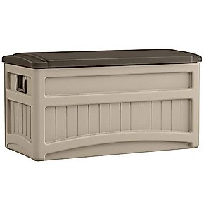 Suncast DB8000B Deck Box, Deluxe, Light Taupe