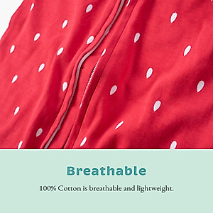 Baby Sleep Sack - 100% Cotton - Infant Wearable Blanket Newborn Swaddle Sleepbag & Hat