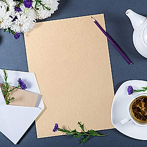 Stationery Paper-Antique Paper,Old Fashioned Design Vintage Paper -Printer Friendly,Letter Size (8.5 x 11 in,100 Sheets)