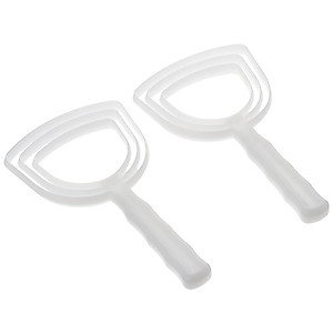 iuniq 4 Pieces Bone Ash Scraper Meat Scraper Bone Ash Bone Scraper Professional Bone Ash Scraper Meat Scraper Square