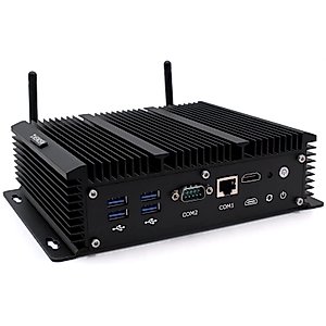Firewall Micro Appliance Mini PC Core i7 10510U, 6 i225 2.5Gbe LAN, 32GB DDR4 RAM 1TB SSD, HD, USB3.0, 2* COM, Mini PCI E Wifi, SIM Card Slot, AES-NI, W 10 pro, VPN Router, Network/Industry