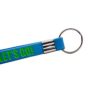 Harborway Custom 10/50/100PCS Silicone Keychain Personalized Customized Rubber Keyring With Message/Text/Logo Promotions Key Cellphone Backpack For Men Women Teens, 4 inch* 0.47 inch