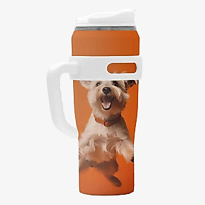 Personal-Prints | Personalized Custom Photo to 40oz Stainless Steel Tumbler | Ideal Gift for Mom, Dad, Grandparents, Families and Housewarming