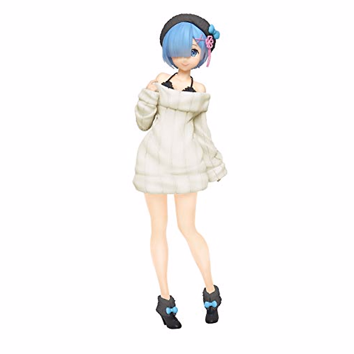 Taito Re:Zero Precious Figure Rem ~Knit Dress ver.～ Renewal～, Multiple Colors (T83326)