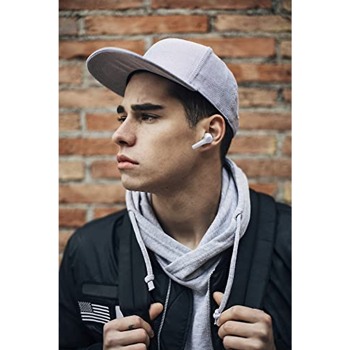 JBL Tune 215TWS True Wireless Earbud Headphones Pure Bass Sound, Bluetooth, 25H Battery, Dual Connect (White)