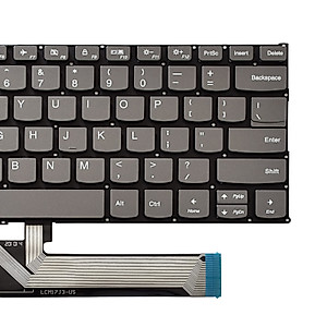 SUNMALL Keyboard Replacement Compatible with Yoga 730-13IKB 730-13IWL 730-15IKB 730-15IWL,Yoga 530-14IKB, Flex 6-14ARR Flex 6-14IKB Series Laptop with Backlight US Layout