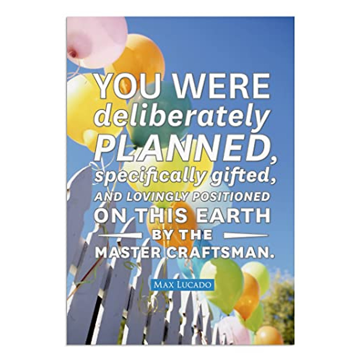 Birthday Inspirational Boxed Cards - Max Lucado - God Made You