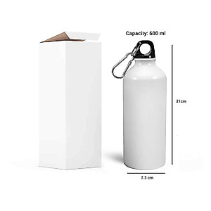 DM Enterprises Printed Aluminum Sipper Bottle 750ml | Water Bottles | Printed Sipper Bottles | Ideal Gift For Birthday Leak-Proof Designer Bottle For Travel