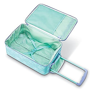 AMERICAN TOURISTER Kids' Disney Softside Upright Luggage, Telescoping Handles, Frozen, Carry-On 18-Inch