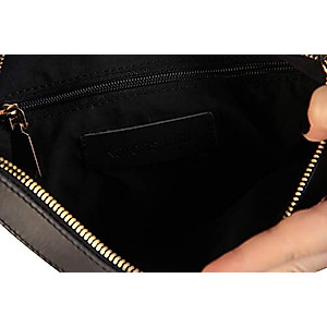 KarensLine Handmade Evil Eye Embroidery Black Jute Clutch Bag Sun Beach Summer Style, Medium