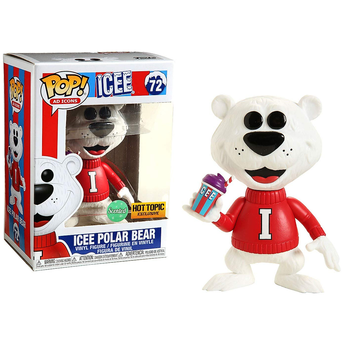 Funko POP! Ad Icons: ICEE Polar Bear [Scented] #72 Exclusive