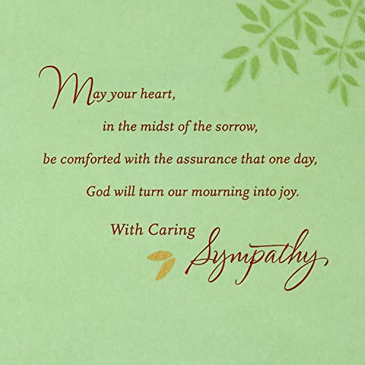 Hallmark DaySpring Religious Sympathy Card (Better Place) (5RZA1033)