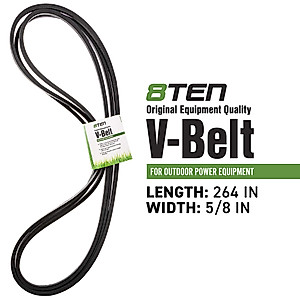 8TEN Deck Belt for Toro 72 inch Z Master Z500 Z550 Z557 Z558 Z560 Z587L Z588E Mower 106-7350