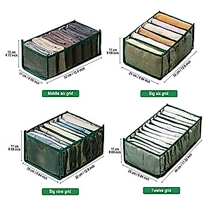 EDGY Storage Clothes Compartment Storage Mesh Compartment Drawer Bag Trouser Box Box Housekeeping & Organizers Paper Moving Blankets
