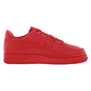 Nike Men's Air Force 1 '07 An20 Basketball Shoe, University Red/University Red, 11.5