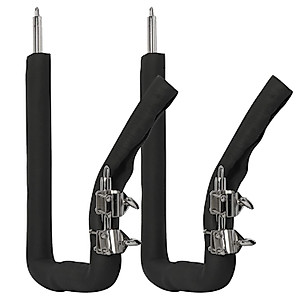 Homend Stainless Steel Storage Rack Kayak Boat Rail Mounted fit SUP Surfboards,Longboards and Stand up Paddle Boards.