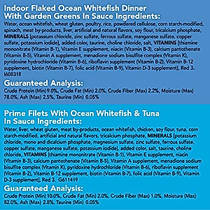 Purina Friskies Wet Cat Food Variety Pack, Oceans of Delight Flaked & Prime Filets - (40) 5.5 oz. Cans
