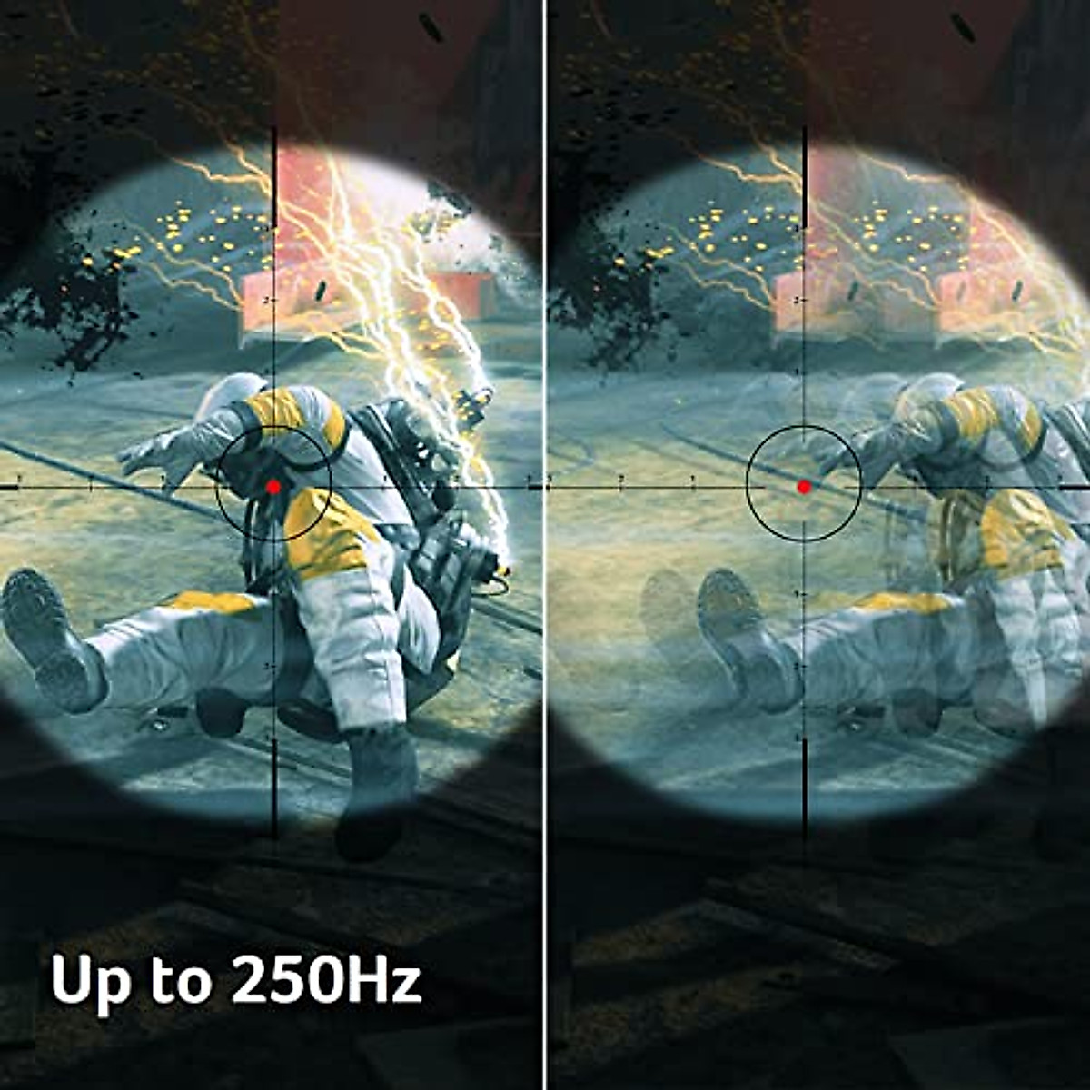 Acer Nitro 24.5" Full HD 1920 x 1080 PC Gaming Monitor | Up to 250Hz Refresh |1 x Display Port 1.2 and 2 x HDMI 2.0 Ports | KG251Q Zbiip & Intel Core i5 Core 12400F Desktop Processor 18M, 4.40 GHz