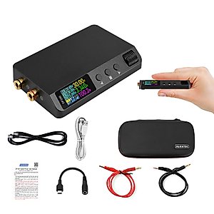 ALIENTEK Adjustable Power Supply,DC Power Supply Variable DP100 100W 30V 5A lab Power Supply, High Precision Regulated Digits Display Mini Portable Bench Power Voltage Regulator Switch