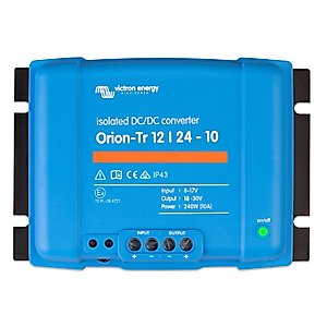 Victron Energy Orion-Tr IP43 12/24-Volt 10 amp 240-Watt Isolated DC-DC Converter