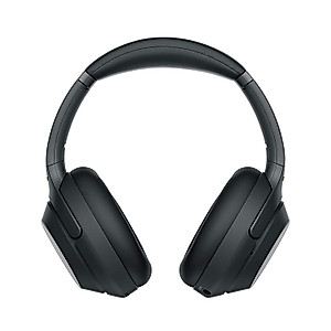 Sony WH-1000XM3 Wireless Noise-Canceling Over-Ear Headphones (Black) WH1000XM3/B + Bundle - International Version (1 Year Warranty)