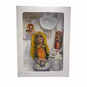Baptism Candle Set for Boys - Baptism Candle Set Girl Catholic - Baptismal Candles - Velas de Bautizo para Nino