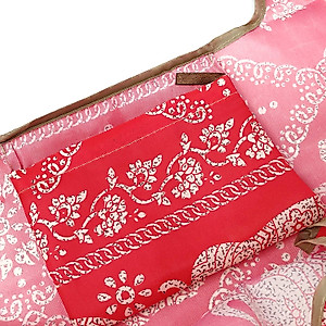 allydrew Large Foldable Tote Nylon Reusable Grocery Bags, Regal Elephants