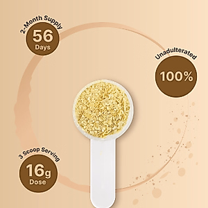 Organic Non-Fortified Nutritional Yeast Flakes, 2 lbs | Versatile Vegan Cheese Substitute, Natural Dairy Free Cheesy Seasoning – Rich Protein & B Complex Vitamins Source – Keto, Non-GMO