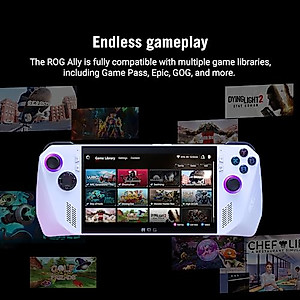 ASUS ROG Ally 7" 120Hz Gaming Handheld - AMD Z1 Extreme Processor - 512GB - White - PRE ORDER!