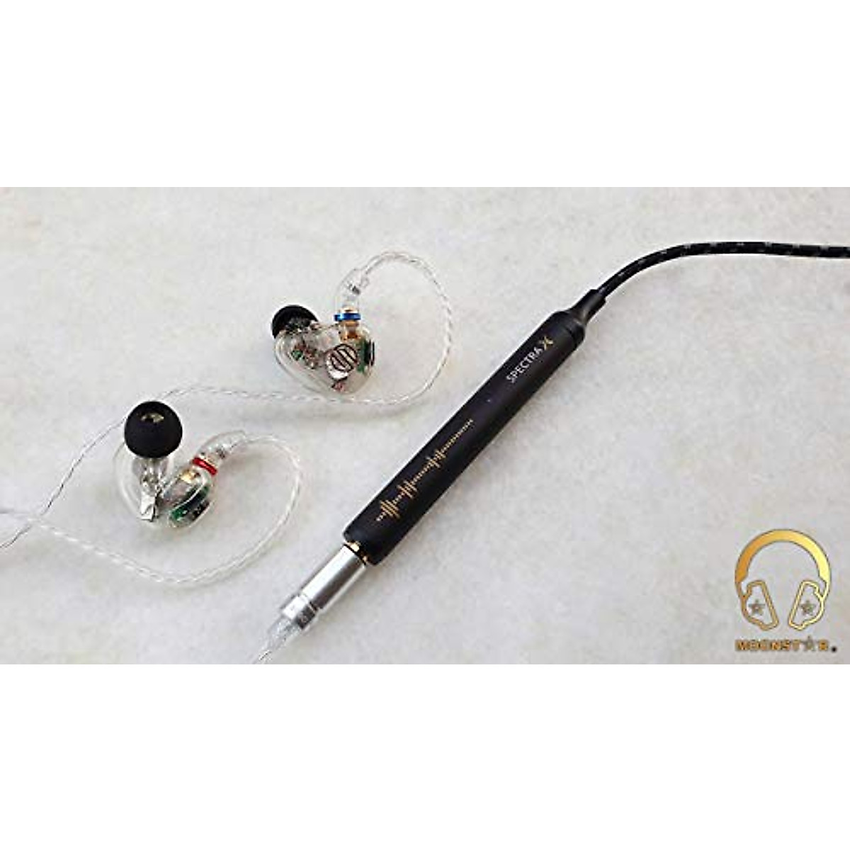 NEXTDRIVE Spectra Portable USB DAC - The World’s Smallest 32-bit DAC Headphone Amp for Truly Mastering Your Sound On-The-Go (Spectra X USB C)