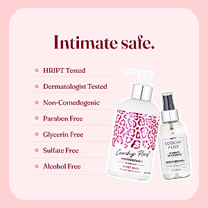 Coochy Plus Intimate Shaving Complete Kit - SWEET BLISS & Organic After Shave Protection Soothing Moisturizer Mist – Antioxidant Formula Prevents Razor Burns, Itchiness & Ingrown Hairs