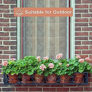 vensovo 8 Inch Clay Pot for Plant with Saucer - 2 Pack Large Terra Cotta Plant Pot with Drainage Hole, Clay Planters Pot, Terracotta Pot for Indoor Outdoor Plant