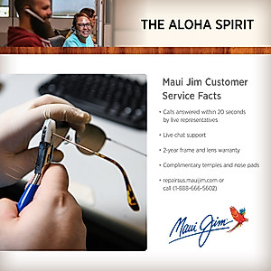 Maui Jim Men's and Women's Alenuihaha Polarized Wrap Sunglasses, Grey Black Stripe/Neutral Grey, Large