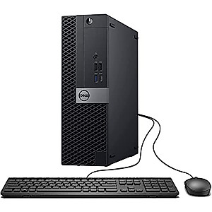 Dell Optiplex 7050 SFF Desktop PC Intel i7-7700 4-Cores 3.60GHz 16GB DDR4 1TB M.2 NVMe SSD WiFi BT HDMI Duel Monitor Support Windows 10 Pro Excellent Condition(Renewed)