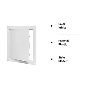 Plastic Access Panel for Drywall, Plumbing Access Door 18" x 18"