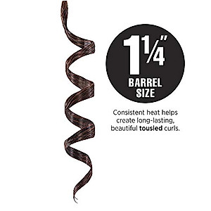 Hot Tools Professional Fast Heat Up Titanium Curling Iron/Wand, 1 1/4 Inches