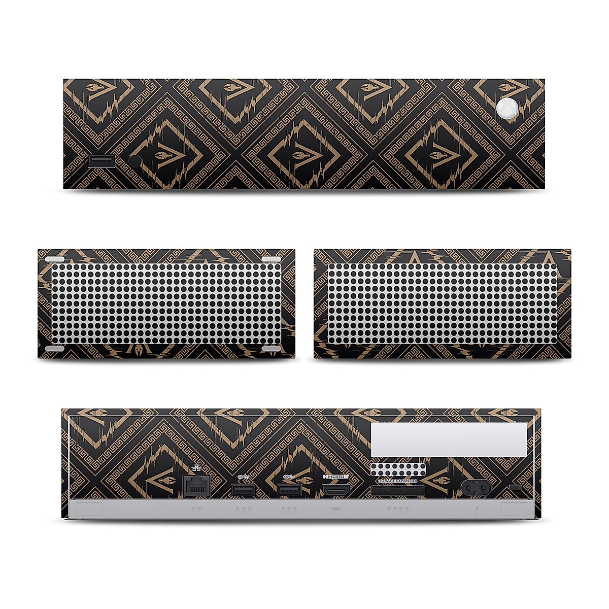 Head Case Designs Officially Licensed Assassin's Creed Crest & Broken Spear Odyssey Artwork Vinyl Sticker Gaming Skin Decal Cover Compatible with Xbox Series S Console