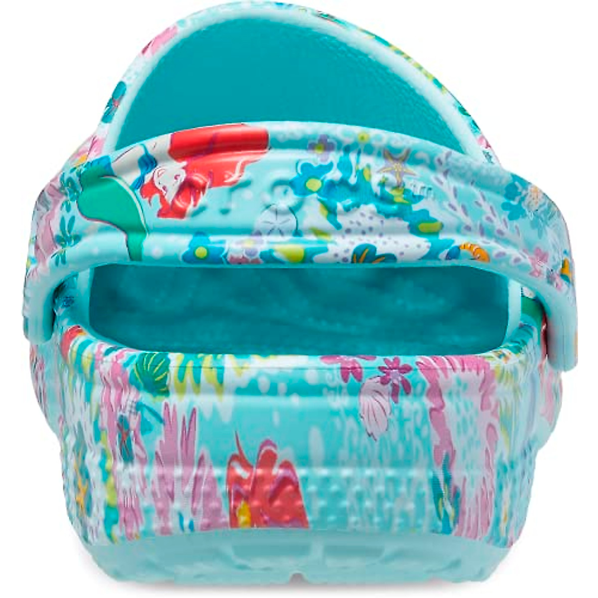 Crocs Unisex Classic Disney x Vera Bradley Little Mermaid Clogs, Pure Water, Numeric_8 US Men