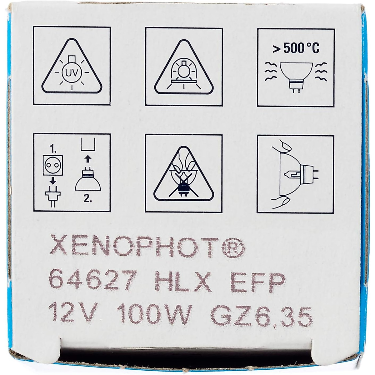 OSRAM SYLVANIA EFP 64627 100w 12v HLX GZ6.35 Bipin Halogen light bulb