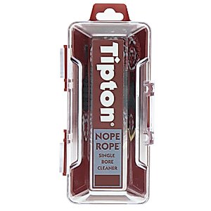 Tipton Nope Ropes – 12 Gauge 2 Pack Pull Through Bore Ropes with End to End Connection and Case for Firearm Maintenance
