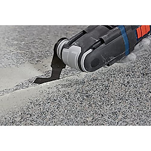 BOSCH OSM212K 2-1/2 In. StarlockMax Oscillating Multi Tool Soft Materials High-Carbon Steel Knife Segmented Blade for Extreme-Duty Applications Removing Sealants, Cutting Carpet, Cardboard, Shingles