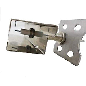 BBQ Classic Parts Grill 4" Igniter Collector Box with Electrode Compatible with Most Turbo/Kenmore Grills BCP02618