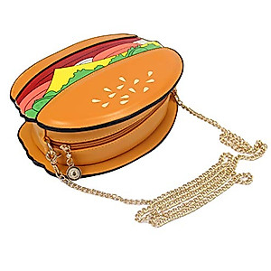LUI SUI Girls Cupcake Crossbody Handbag Popcorn Hamburger Purse Small Purse Women Cellphone Shoulder Bag