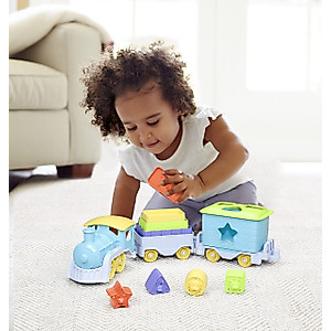 Green Toys FC Stack & Sort Train