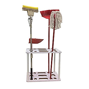 FixtureDisplays® Long Handle Tool Organizer Garage Garden Tool Storage Rack 10018